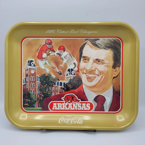 Coca Cola | Accents | Cocacola Arkansas Razorbacks 976 Cotton Bowl ...